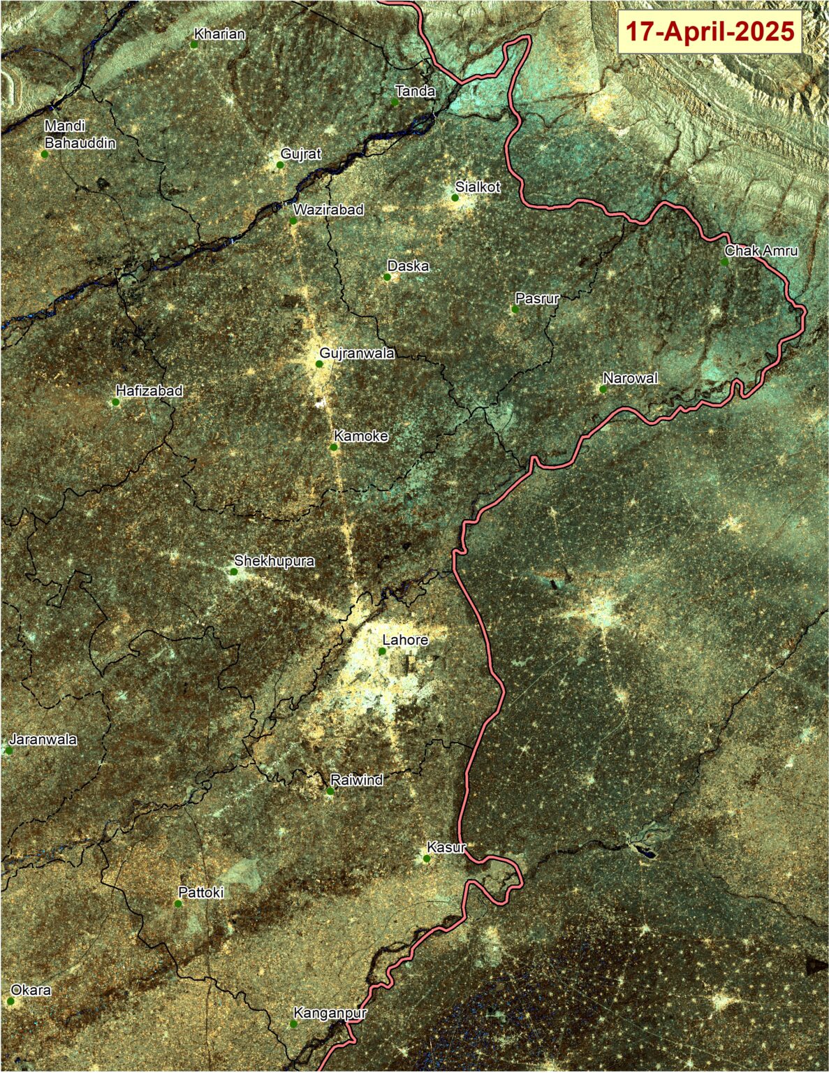 Visualizing Punjab Flood through Satellite Lens - GIS Company
